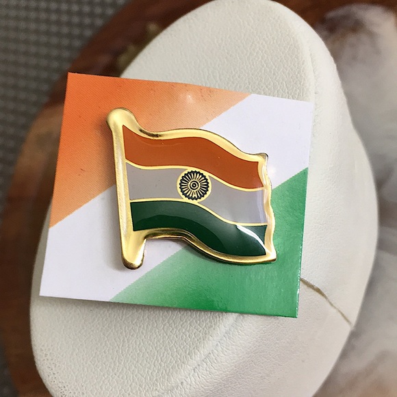 Jewelry | India Flag Pin | Poshmark